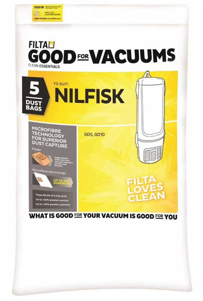 Nilfisk, GD5, GD10 - Vacuum Bags and Accessories